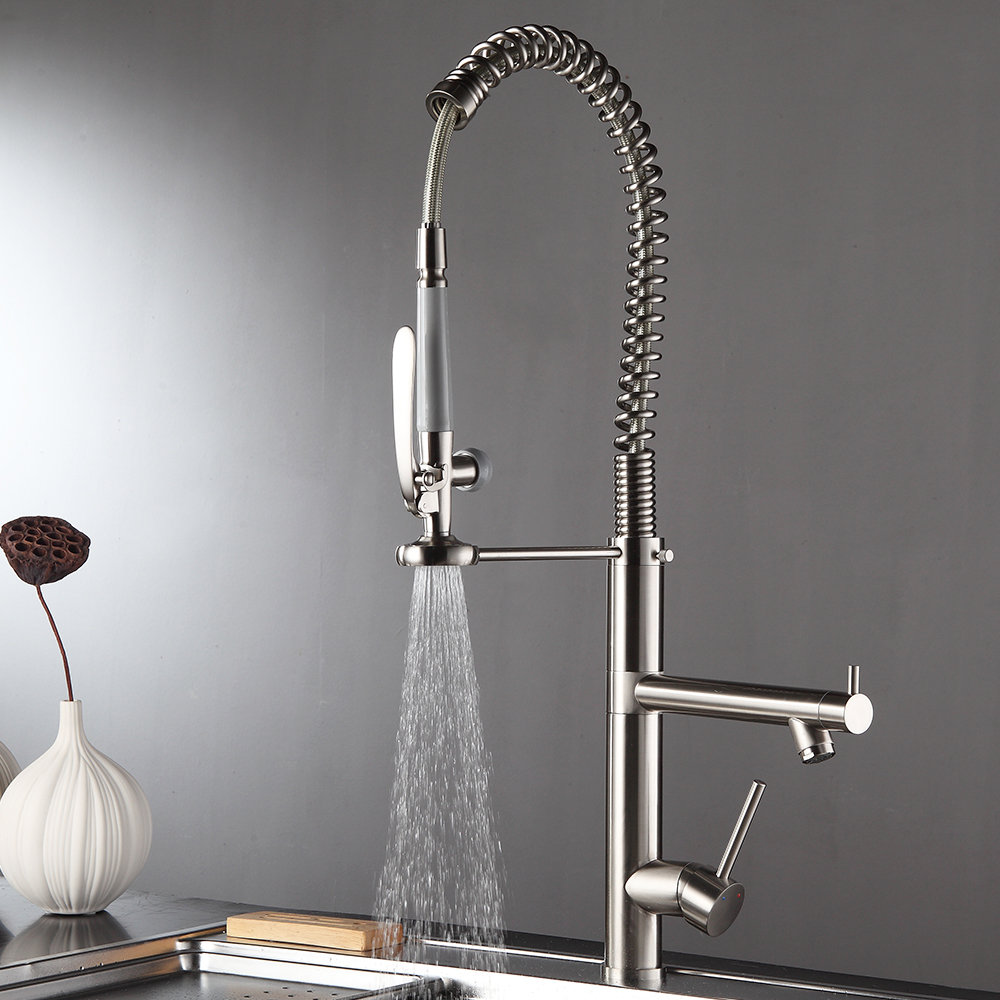 Fapully Pull Down Kitchen Faucet | Wayfair