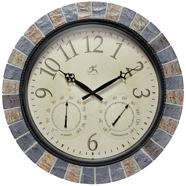 Infinity Instruments Inca Ii All Weather Station Clock & Reviews | Wayfair