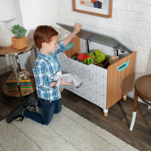 KidKraft Mid-Century Toy Storage Bench & Reviews | Wayfair