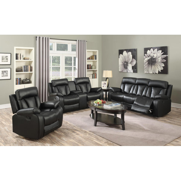 Wildon Home® Quarterman 3 - Piece Reclining Living Room Set | Wayfair