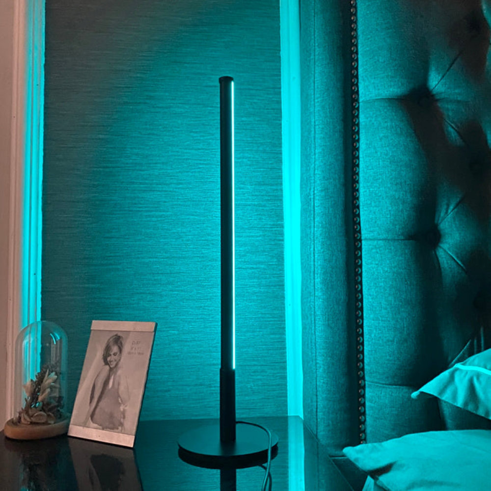 Wade Logan® Minimalist RGB LED Table Lamp | Wayfair