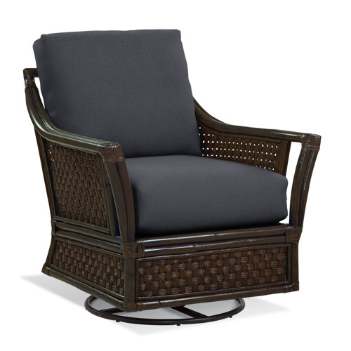 Braxton Culler Boca Upholstered Swivel Armchair | Wayfair