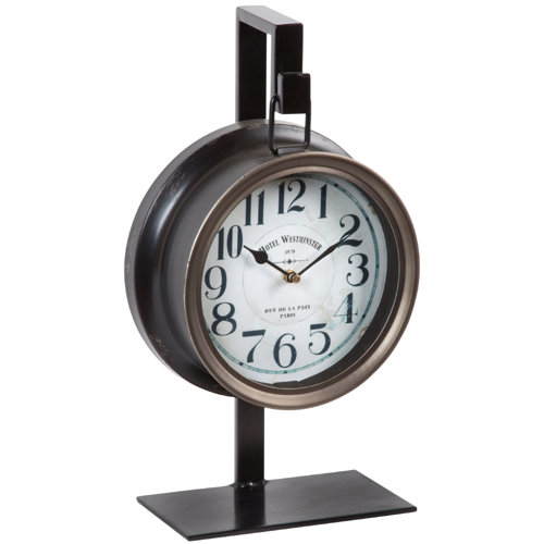 Charlton Home® Table Clock & Reviews | Wayfair