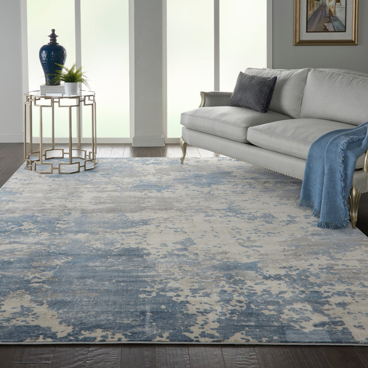 Williston Forge Rufus Blue Rug | Wayfair.co.uk