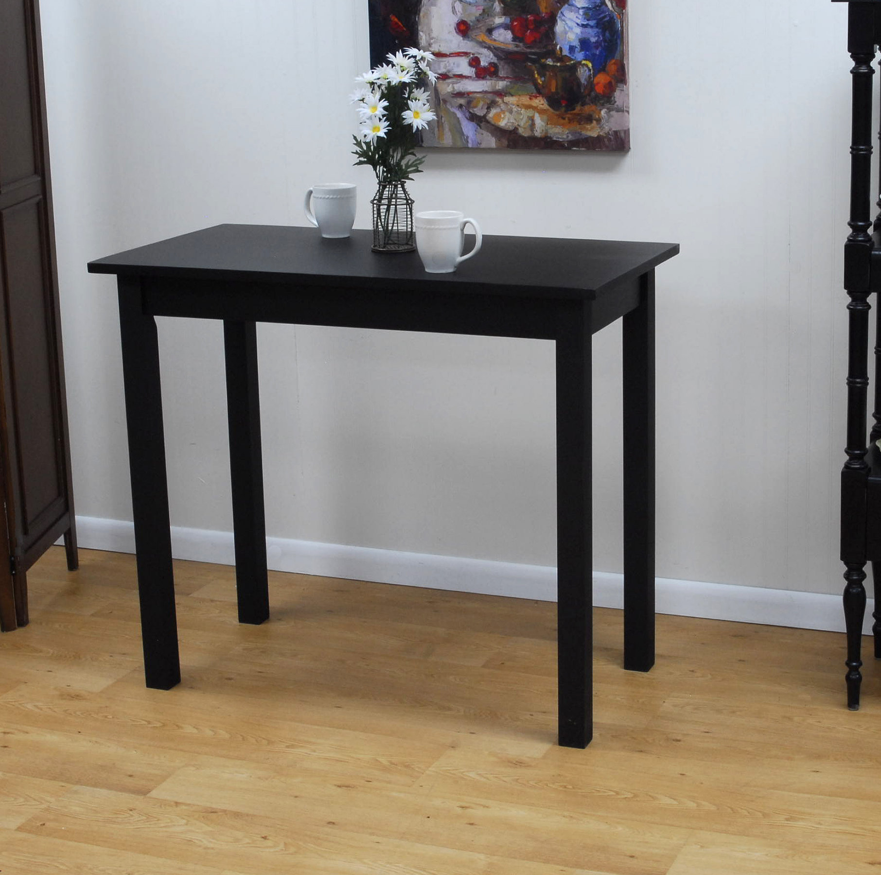 Carolina Cottage Waquoit Counter Height 42'' MDF Top, Wood Legs And ...