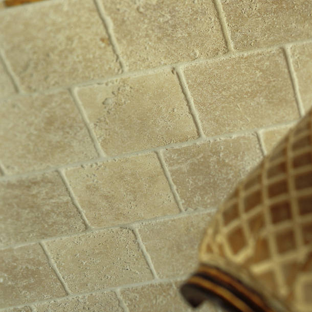 Itona Tile Georgia 4" x 4" Travertine Wall & Floor Tile | Wayfair