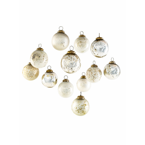The Holiday Aisle® Solid Color Ball Ornament & Reviews | Wayfair