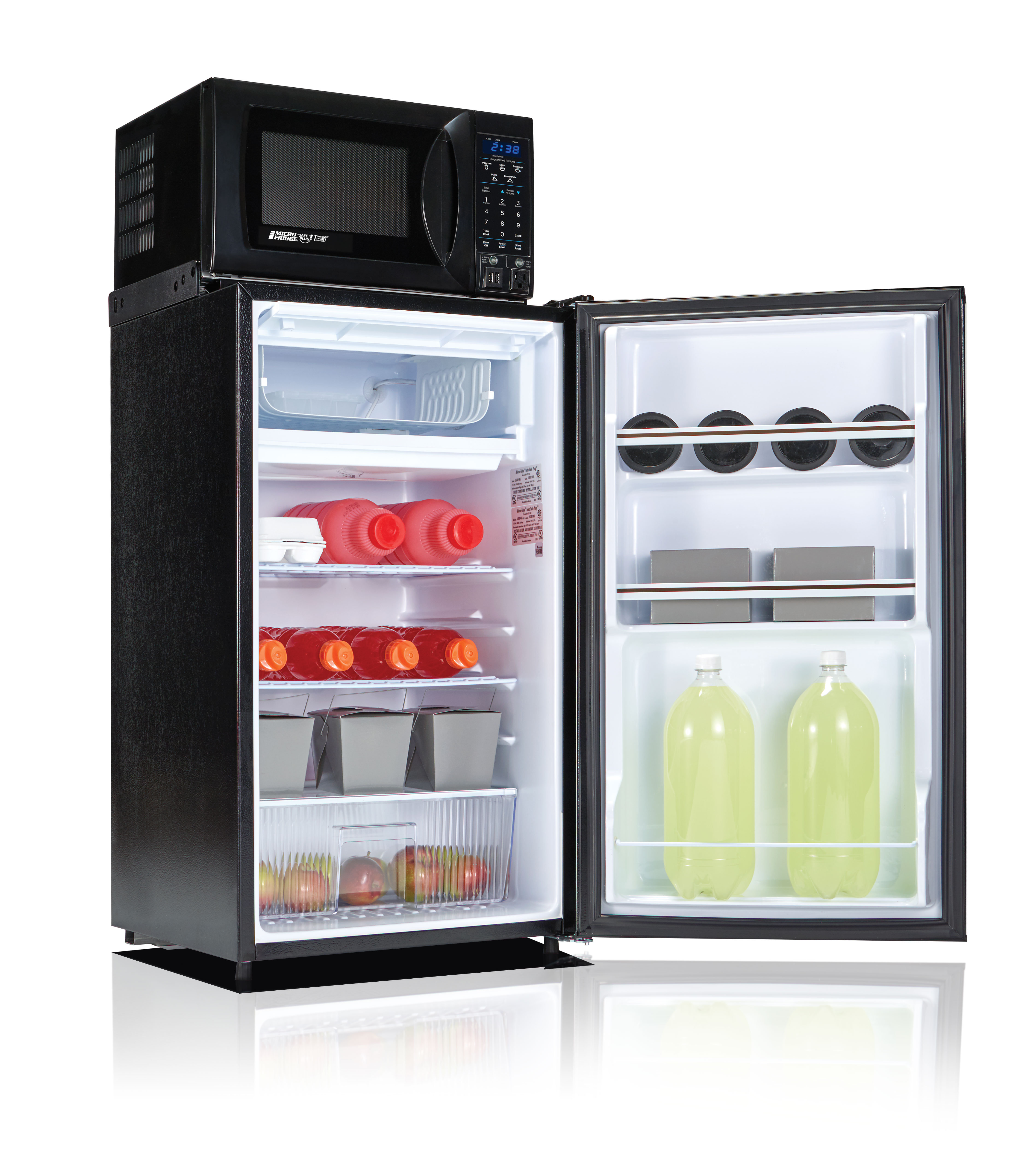 Microfridge Safe Plug 3.6 Cubic Feet cu. ft. Freestanding Mini Fridge ...