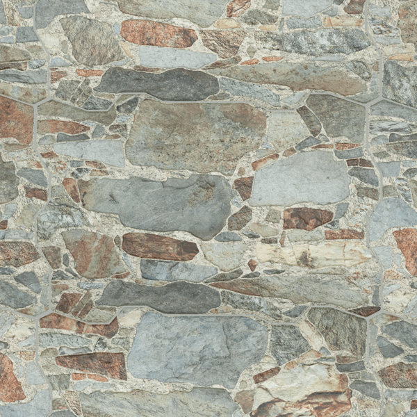 Merola Tile Rambla 15" x 23" Porcelain Stone Look Wall & Floor Tile ...