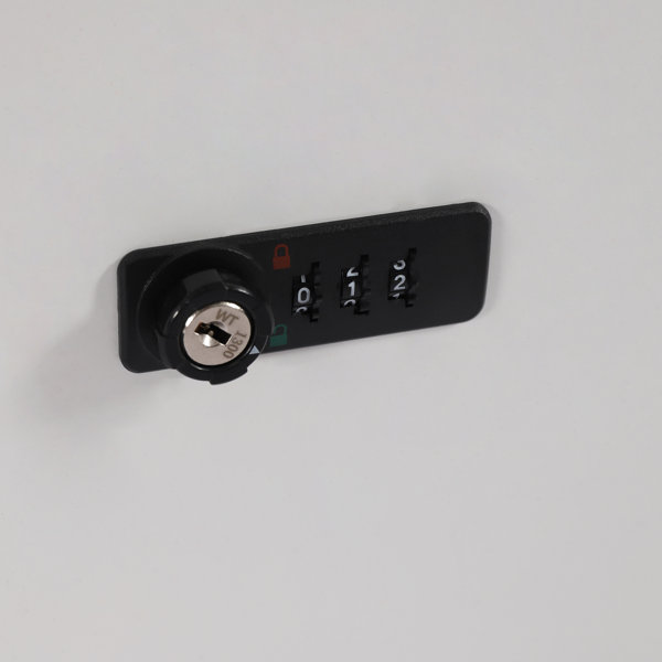 YaoTown Wall Mounted Parcel Drop Box, Large Capacity Code Lock (Black ...