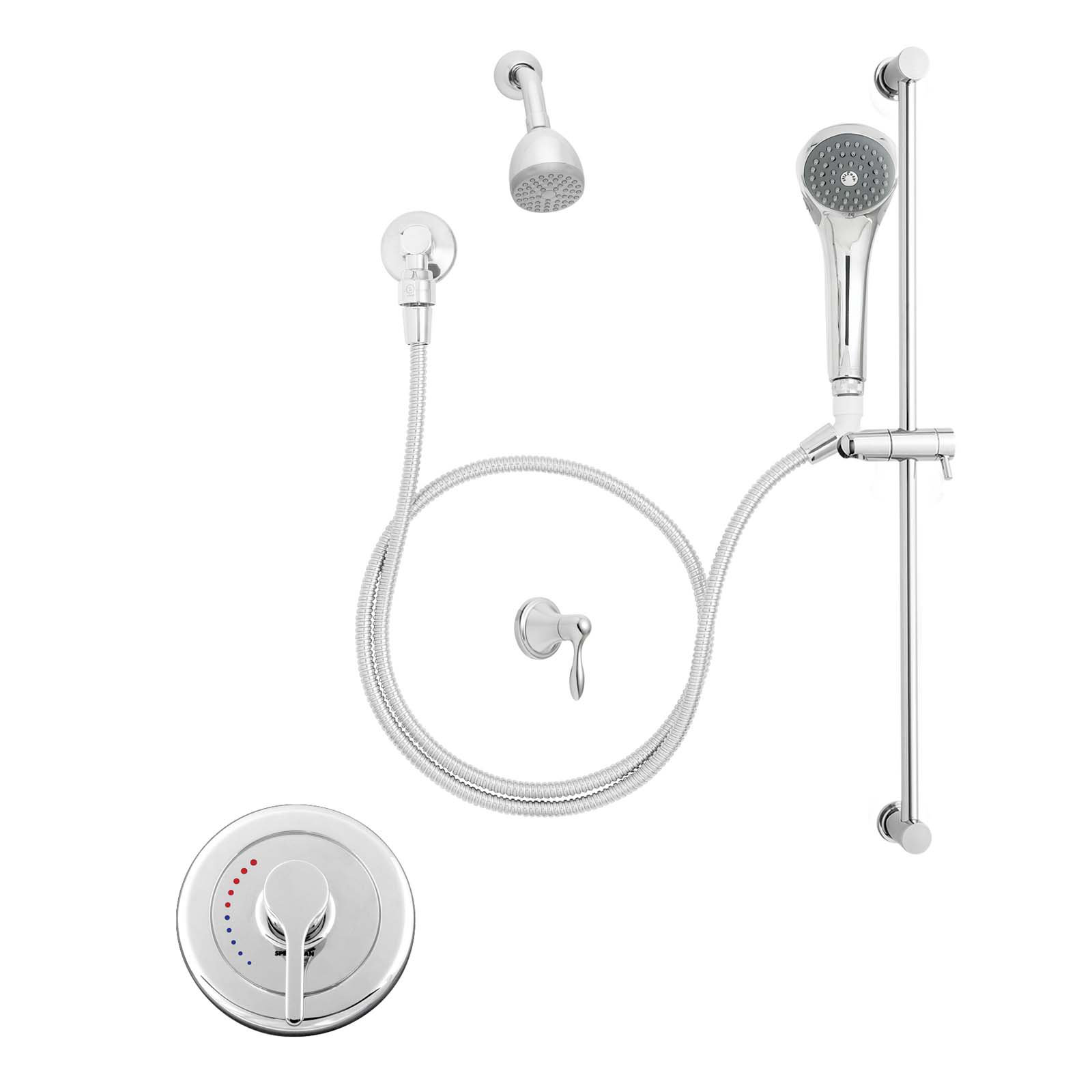 Speakman Sentinel Mark II Thermostatic Shower Faucet with Rough-in ...