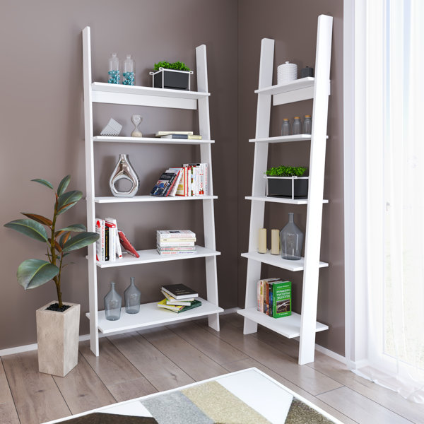 Latitude Run® Ladder Bookcase Home | Wayfair