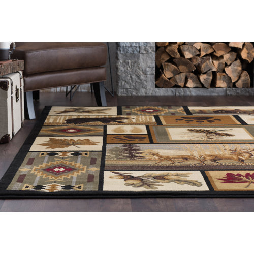 Threadbind Performance Brown/Beige Rug & Reviews | Wayfair