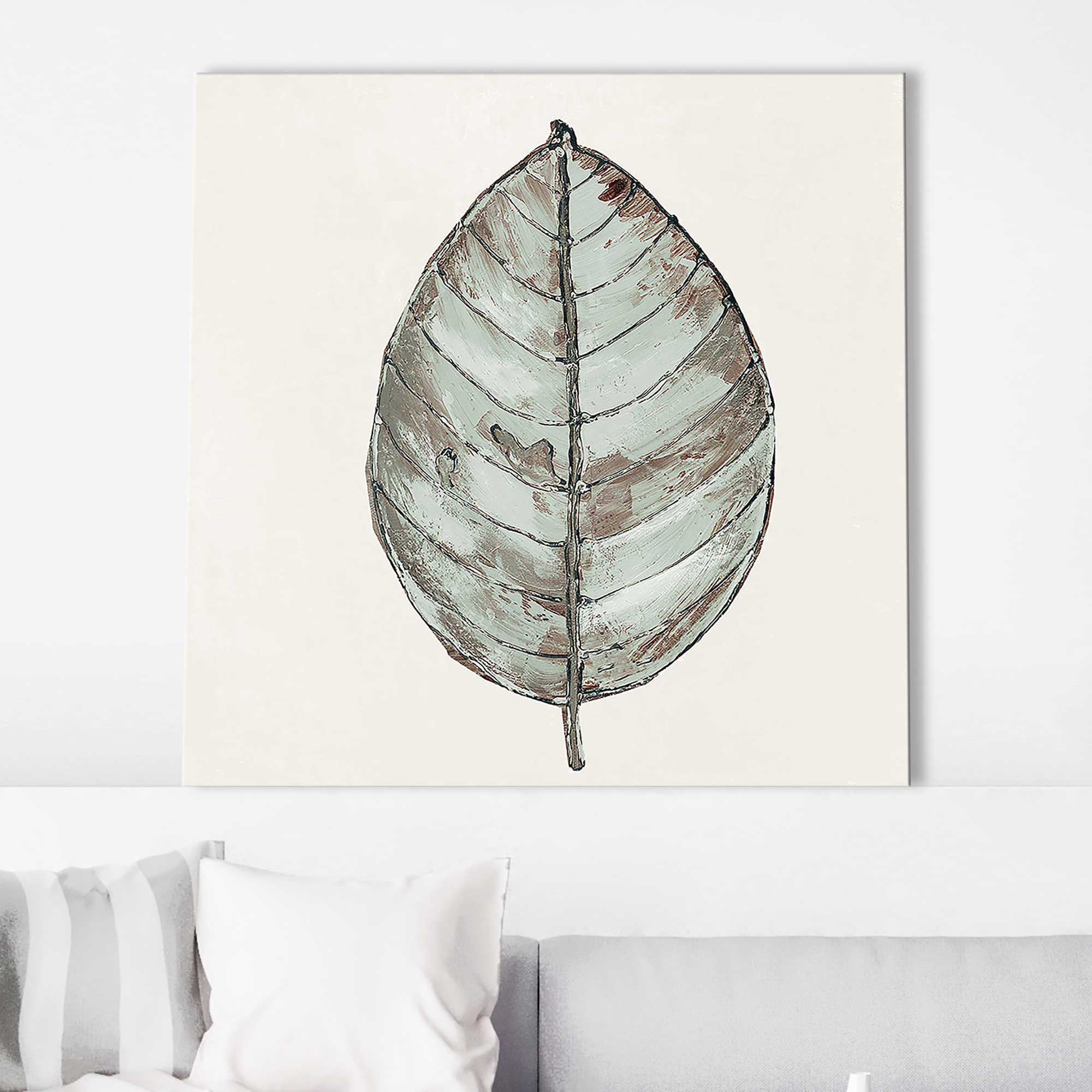 Red Barrel Studio® Neutral New Leaf I by Patricia Pinto - Painting ...