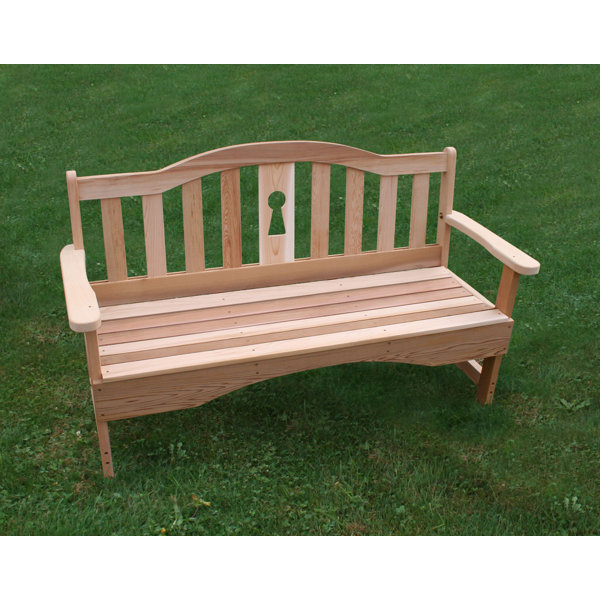 Creekvine Designs Cedar Benches Cedar Outdoor Bench | Wayfair