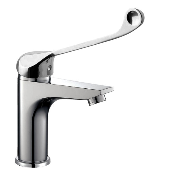 Belfry Bathroom Single-Lever Basin Mixer Tap With Medical Handle Made ...