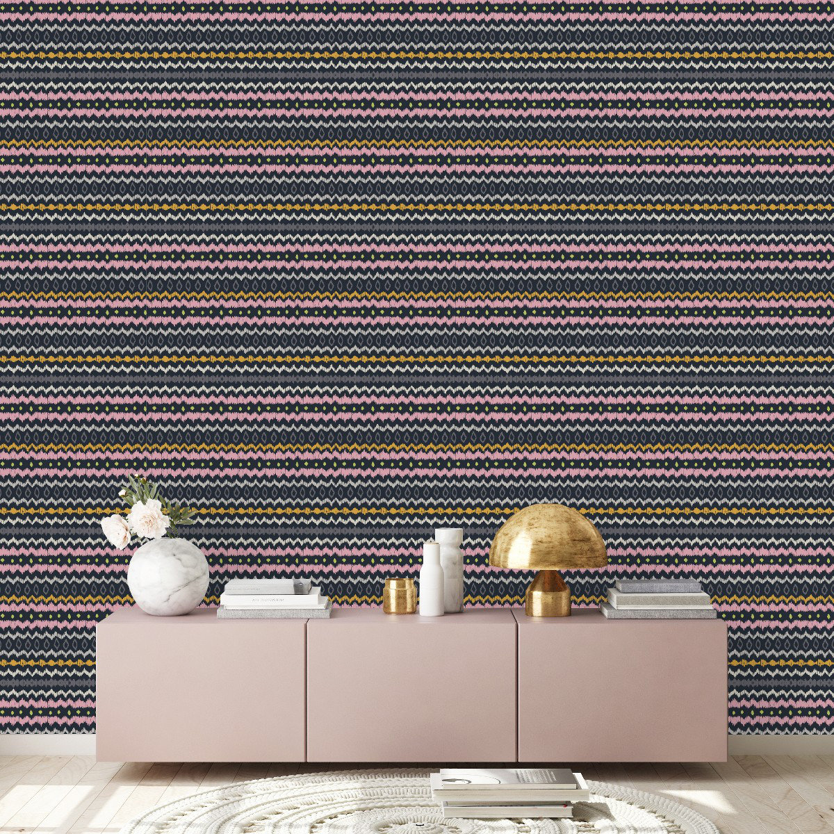 Dakota Fields Korovia Striped Wallpaper | Wayfair