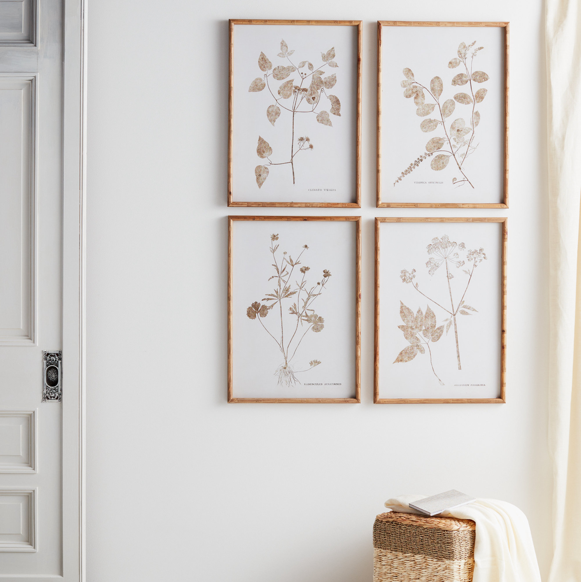 Melrose Intl. 4 Piece Floral Wall Décor Set | Wayfair