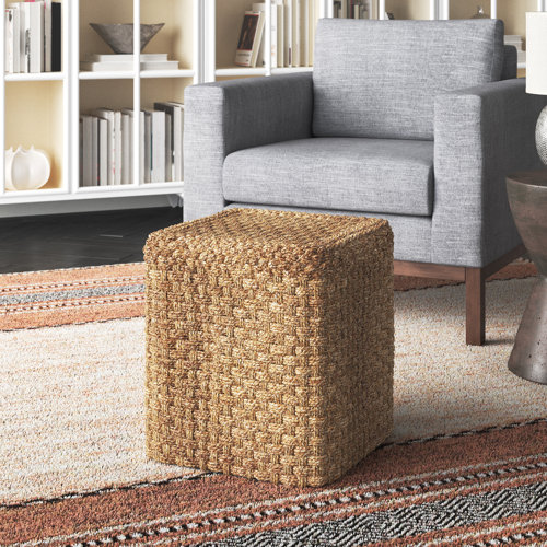 Joss & Main Wilder Upholstered Pouf | Wayfair