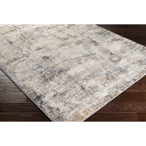 Steelside™ Romano Beige/Gray Rug & Reviews | Wayfair