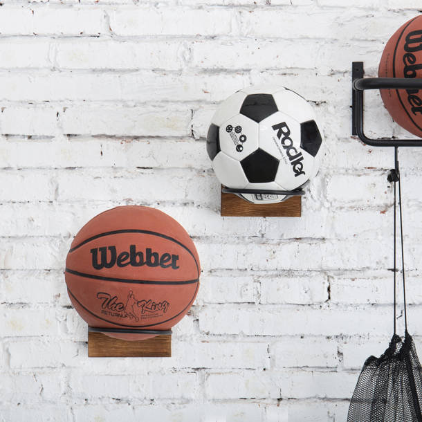 17 Stories Walkerville Wall Mounted Sports Rack & Reviews | Wayfair