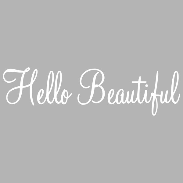 Hello-wall-decal | Wayfair