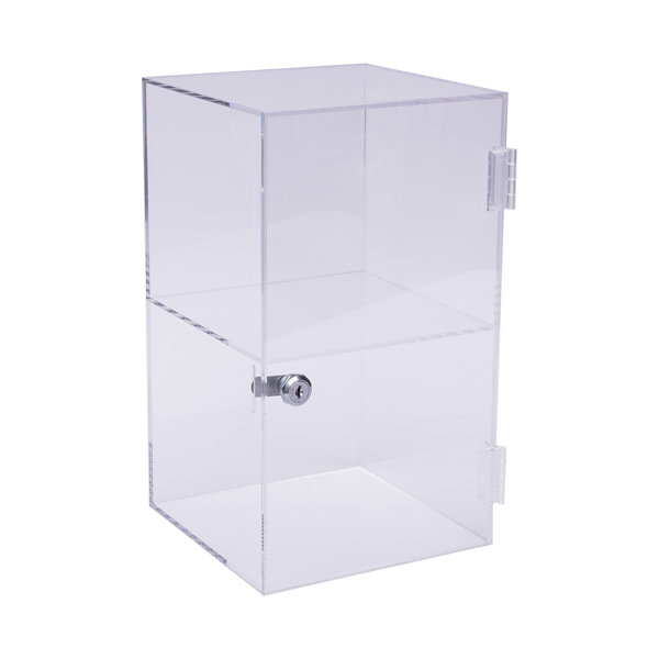 JOYDING 7.87" 2-Tier Acrylic Display Shelf Countertop Storage Stand ...