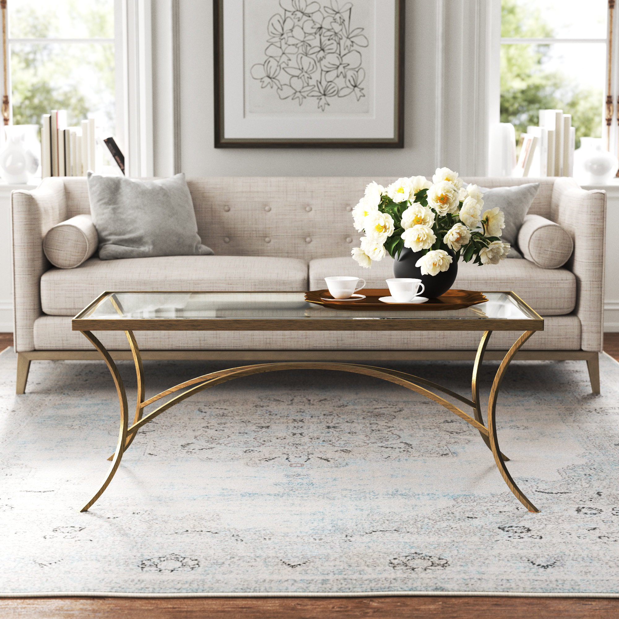 Kelly Clarkson Home Anya Coffee Table & Reviews | Wayfair