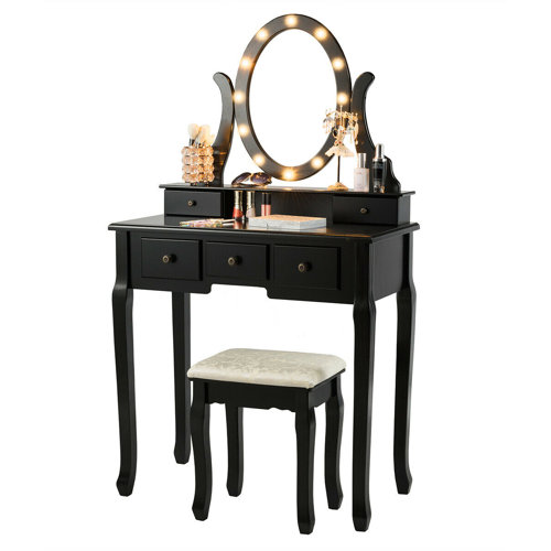 Charlton Home® Oldfield Vanity & Reviews | Wayfair