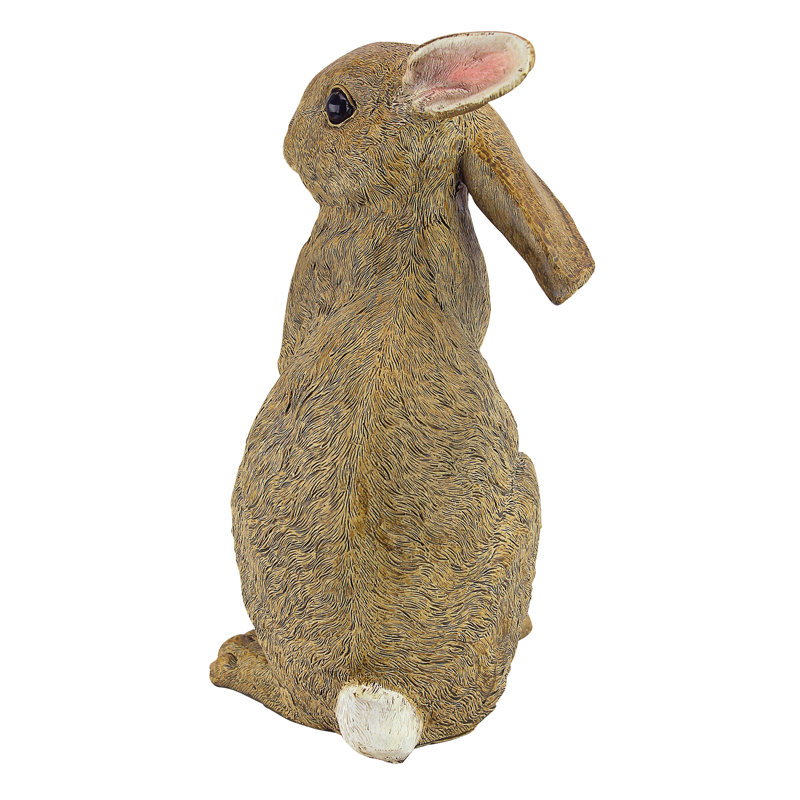 Design Toscano Hopper, the Bunny, Standing Garden Rabbit Statue ...