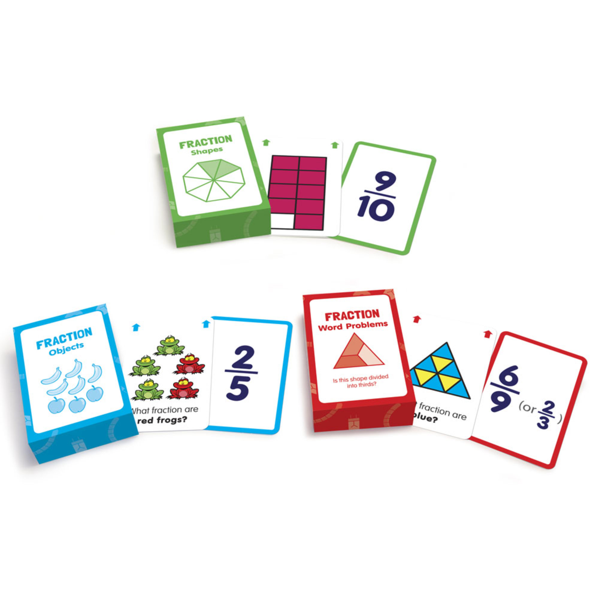 Junior Learning Fraction Flashcards | Wayfair