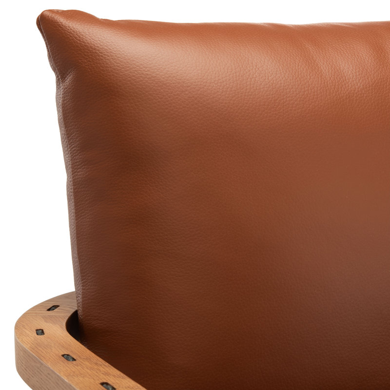 AllModern Duncan Leather Armchair & Reviews | Wayfair
