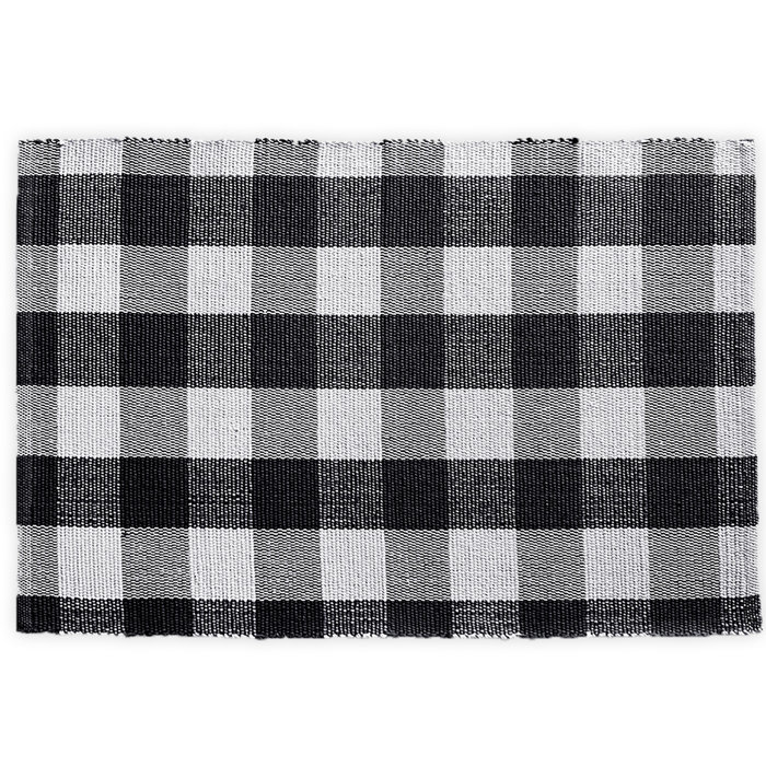 Gracie Oaks Skookum Farmhouse Living Buffalo Check Kitchen Rug ...