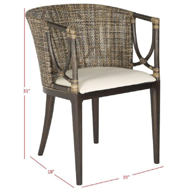 Bay Isle Home Bungalo Rattan Barrel Chair & Reviews | Wayfair