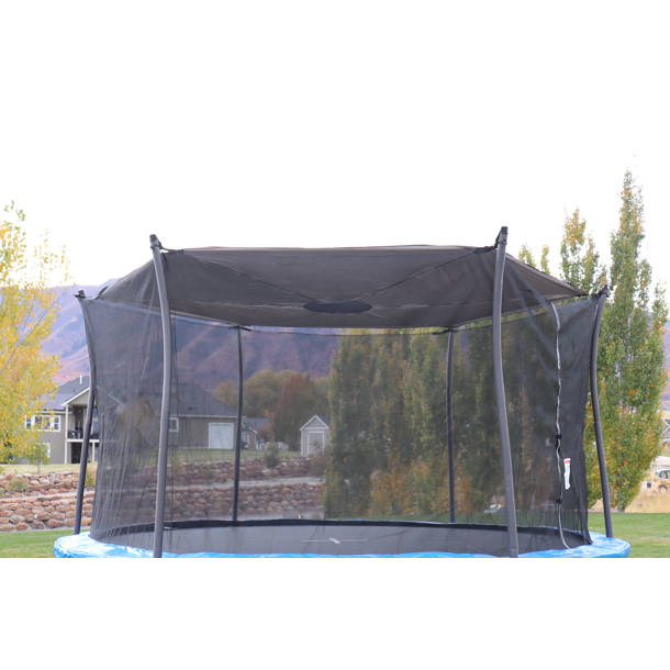 Propel Trampolines Kinetic 12' Round Backyard Trampoline with Safety ...