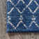 World Menagerie Iain Power Loom Blue Rug & Reviews | Wayfair.co.uk
