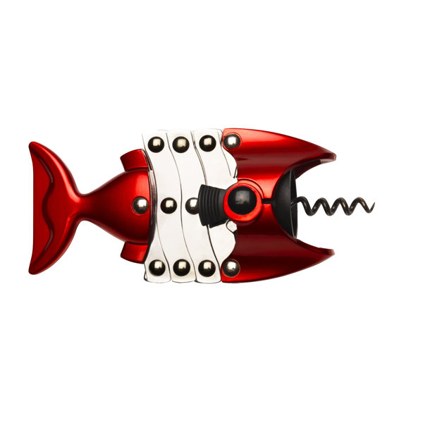 Hahn The Fish Iconic Metal Corkscrew | Wayfair.co.uk