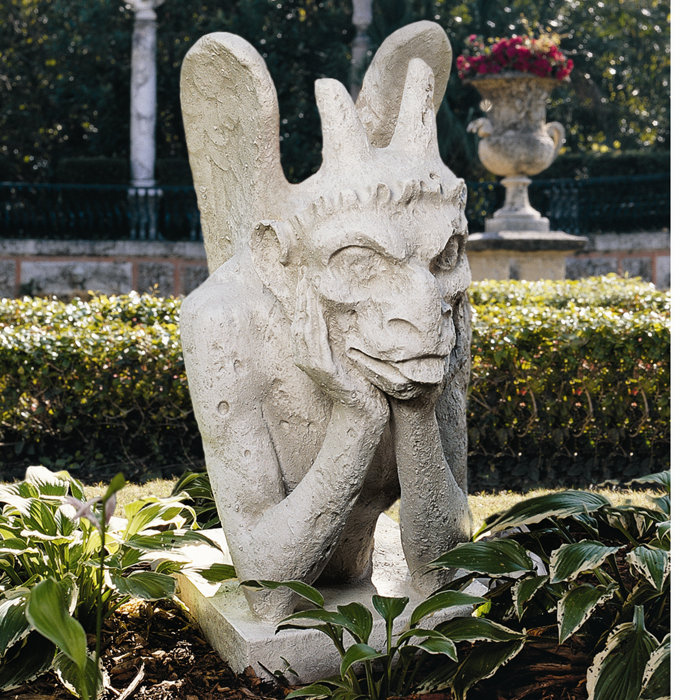 Design Toscano Spitting Gargoyle of Notre Dame Statue & Reviews | Wayfair