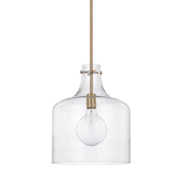 Sand & Stable Baldwyn 1 - Light Single Bell Pendant & Reviews | Wayfair