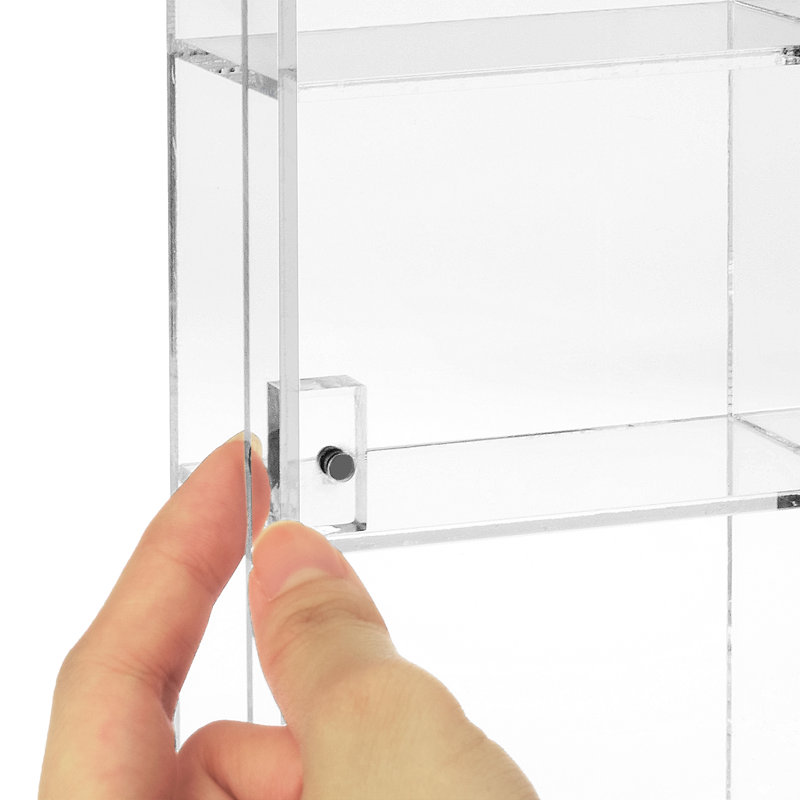 Ikee Design 10'' H x 10.5'' W Acrylic Display Cases & Reviews | Wayfair