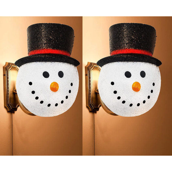 The Holiday Aisle® Snowman Porch Lighted Display & Reviews | Wayfair
