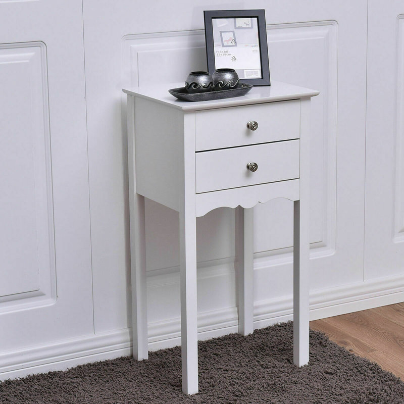 August Grove® Volz Manufactured Wood Nightstand & Reviews | Wayfair