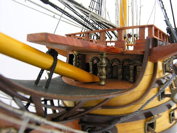 Old Modern Handicrafts Victory Bow Section Model Ship | Wayfair