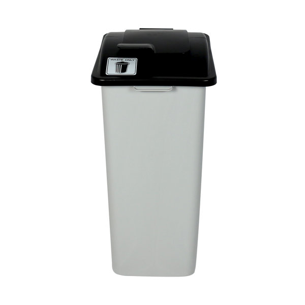 Busch Systems Waste Watcher® Solid Lift Single 32 Gallon Recycling Bin ...
