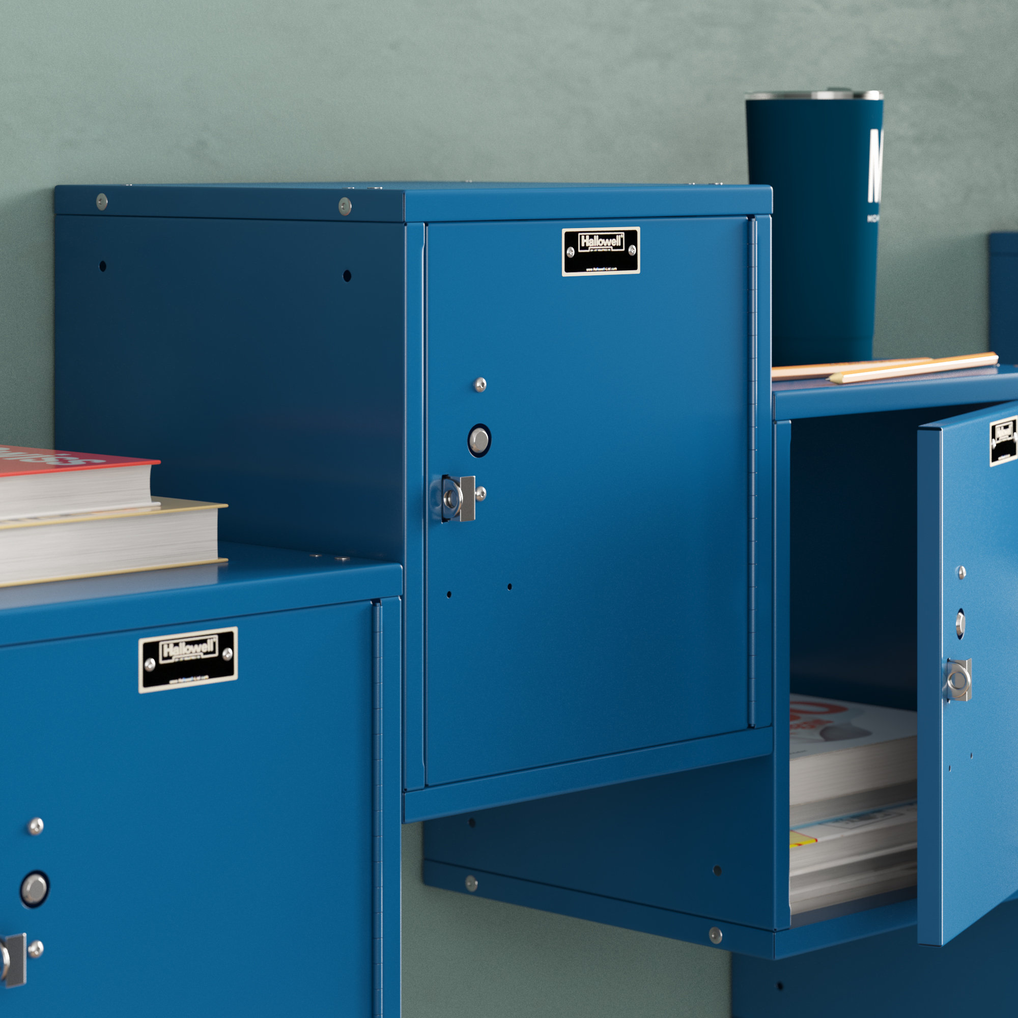 Hallowell Cubix 11.3'' Wide Locker & Reviews | Wayfair