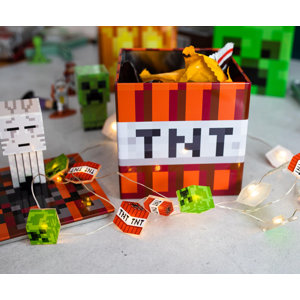 The Holiday Aisle® Minecraft Tnt Storage Box | Wayfair