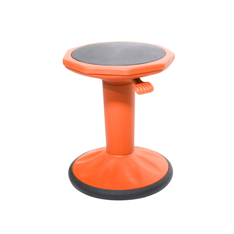 Inbox Zero Free Wobble Height Adjustable Active Stool & Reviews | Wayfair