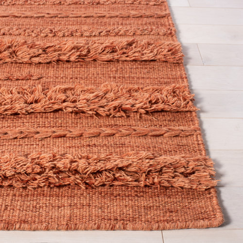Laurel Foundry Modern Farmhouse Hartzler Handmade Flatweave Rust/Orange ...