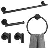 AngleSimple 4 - Piece Bathroom Hardware Set & Reviews | Wayfair
