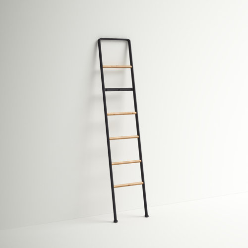 Sand & Stable Black Metal 6 Rack Ladder & Reviews | Wayfair